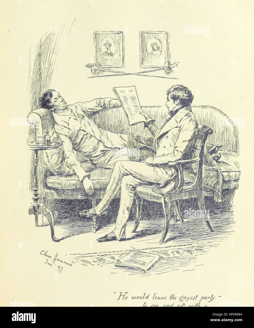 Illustration from 'The History of Pendennis' by William Makepeace ...