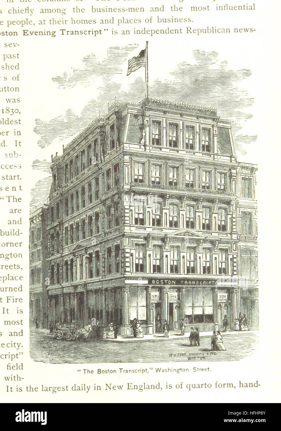 A detailed guide to Boston, featuring maps and illustrations that ...