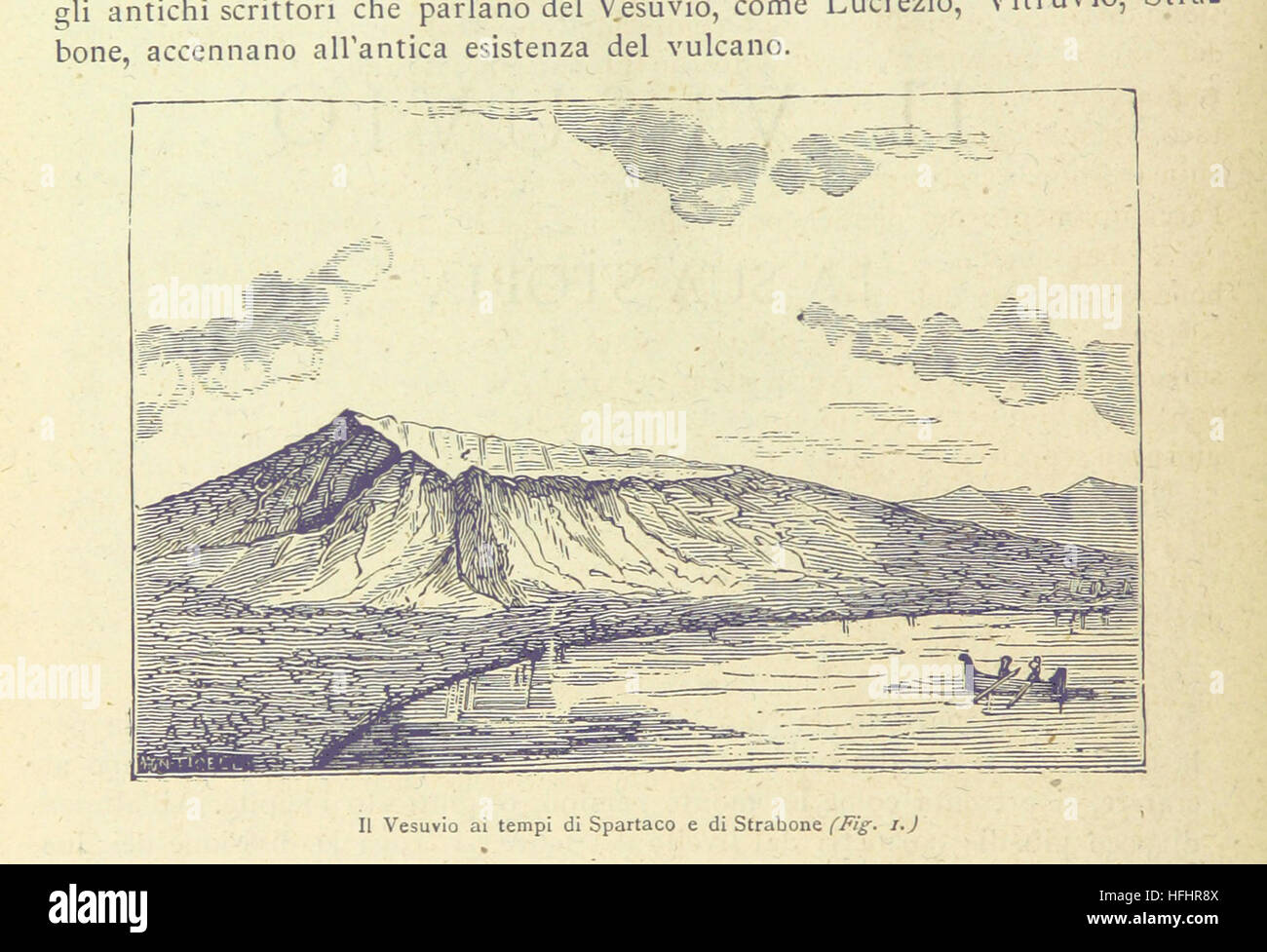 Page 18 of 'Il Vesuvio e la sua storia' offers an illustrated account ...