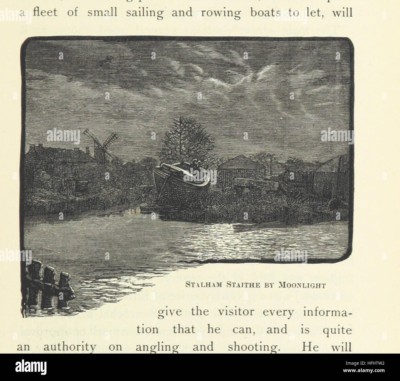 An image from 'The Land of the Broads', an illustrated edition ...