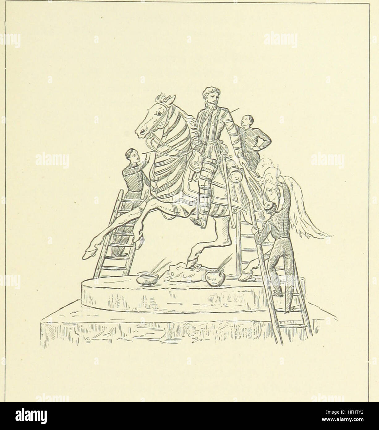 Illustration from 'Lays of Ind' depicting the history, culture, and ...