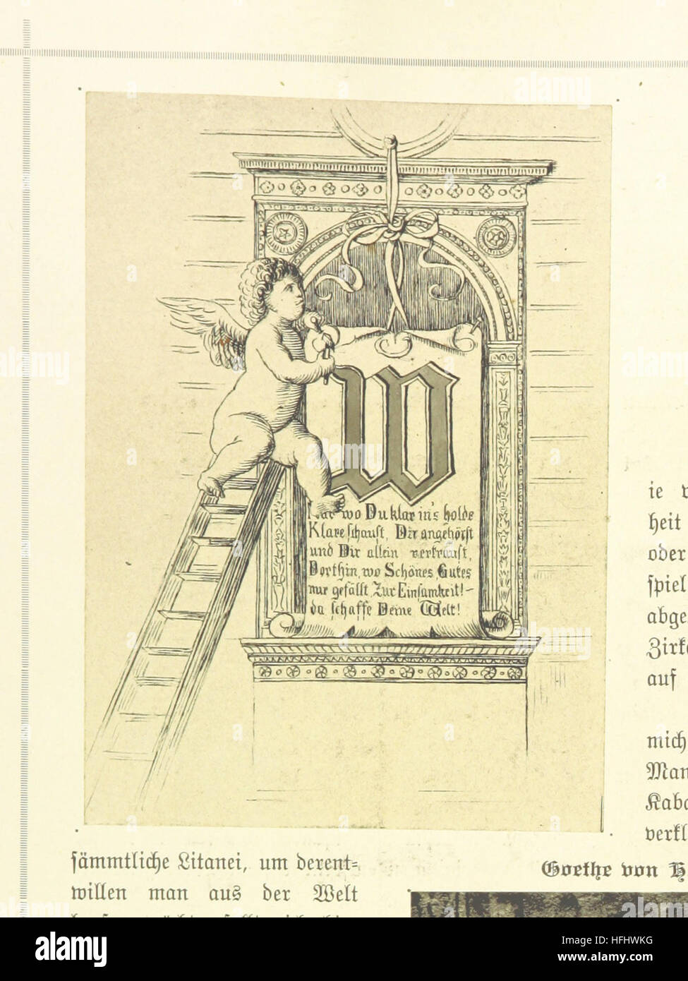 This image from 'Goethe's Italienische Reise' presents illustrations ...