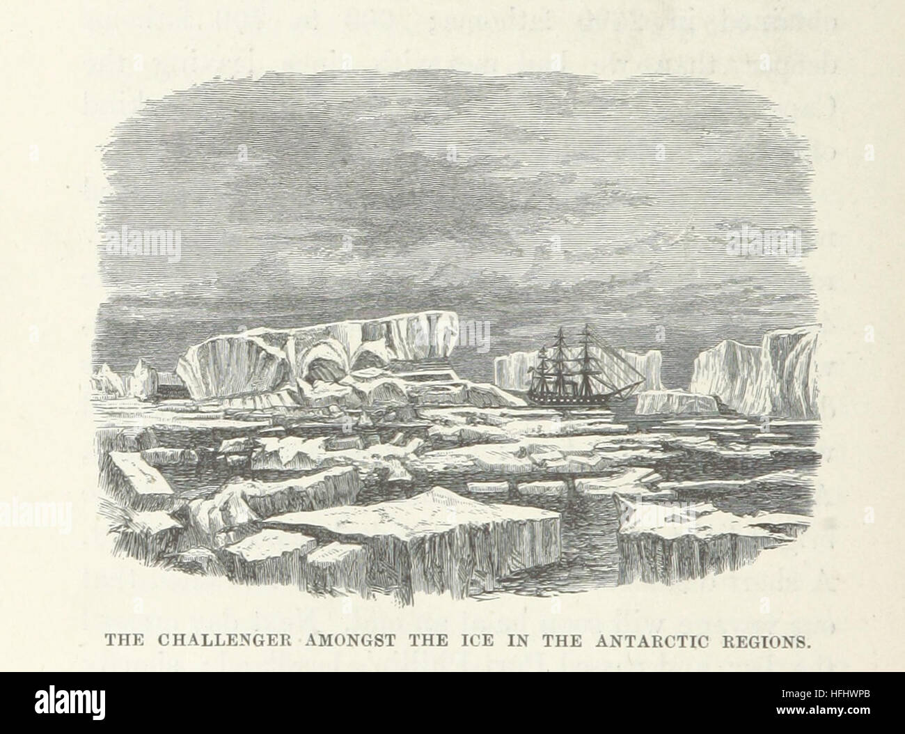 Hms challenger map hi-res stock photography and images - Alamy