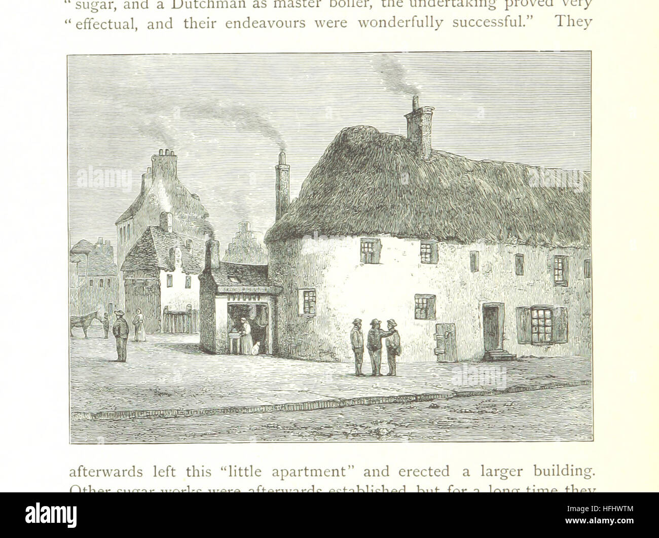 This image from 'Old Glasgow: the place and the people' illustrates the ...