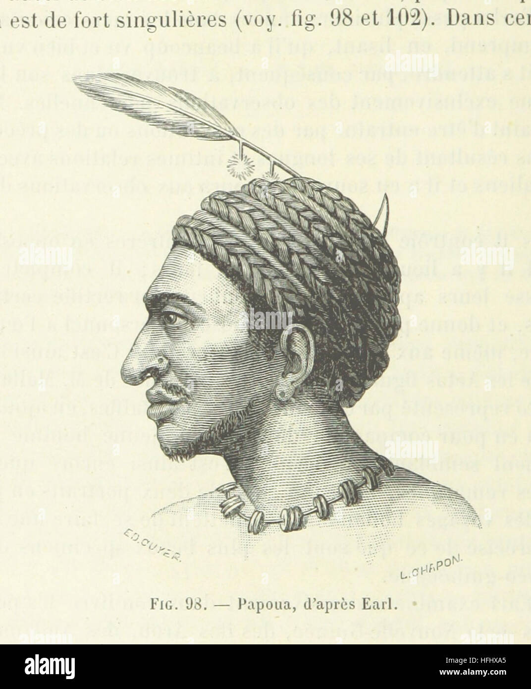 This image, from page 188 of 'Hommes fossiles et hommes sauvages ...