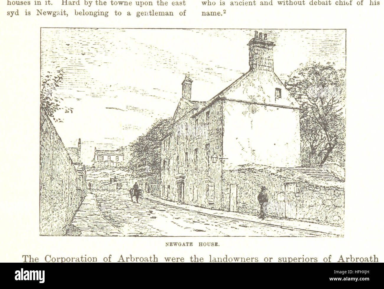 Arbroath map hi-res stock photography and images - Alamy