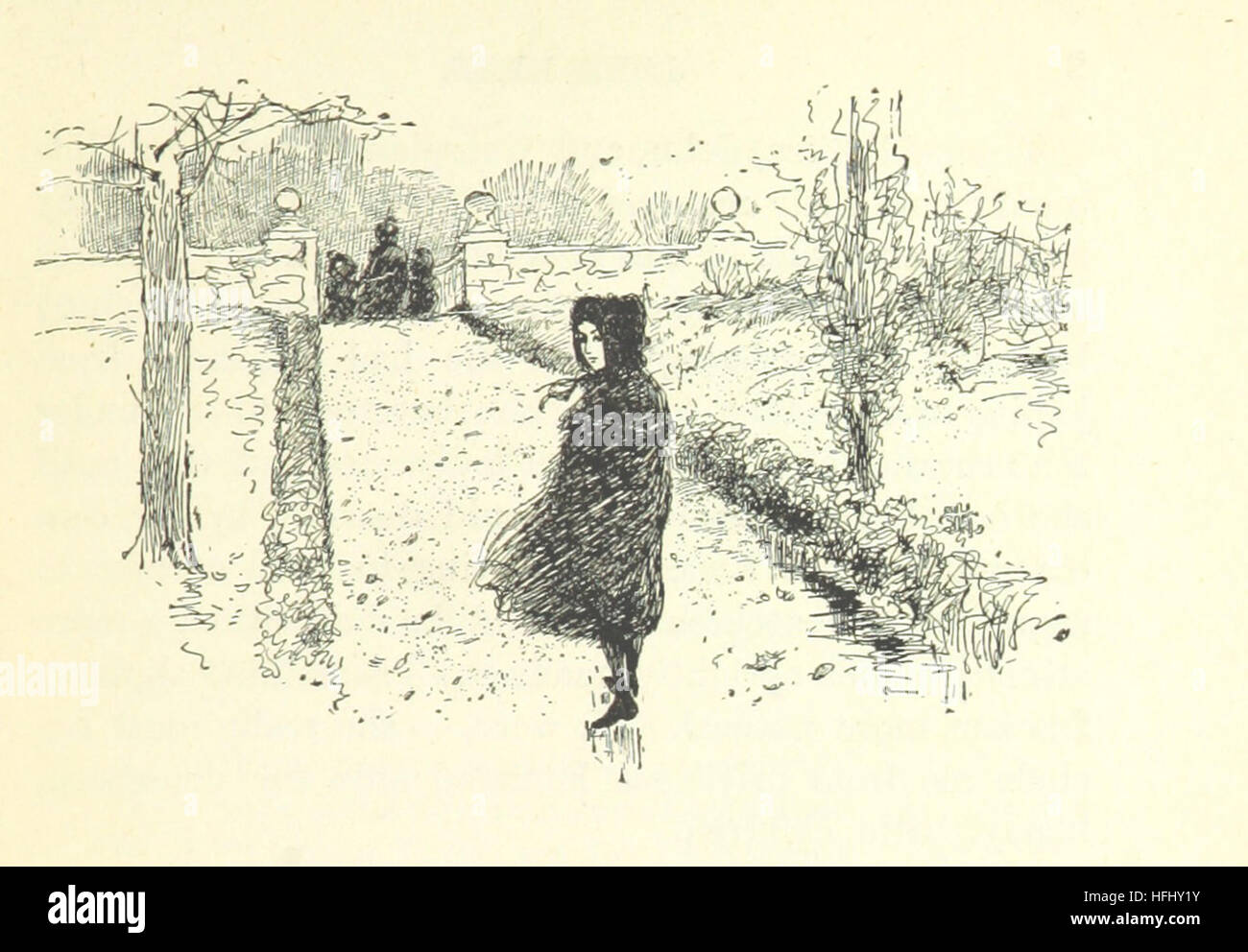 Image from the classic novel 'Jane Eyre' by Charlotte Brontë, capturing ...