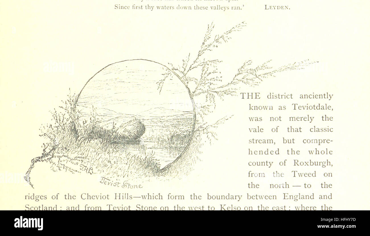 This image from page 19 of 'Upper Teviotdale and the Scotts of ...