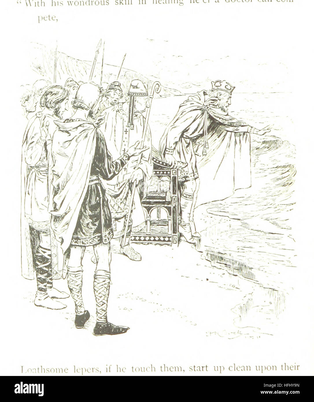 Ballads and Songs ... With original illustrations by H. M. Brock Image ...