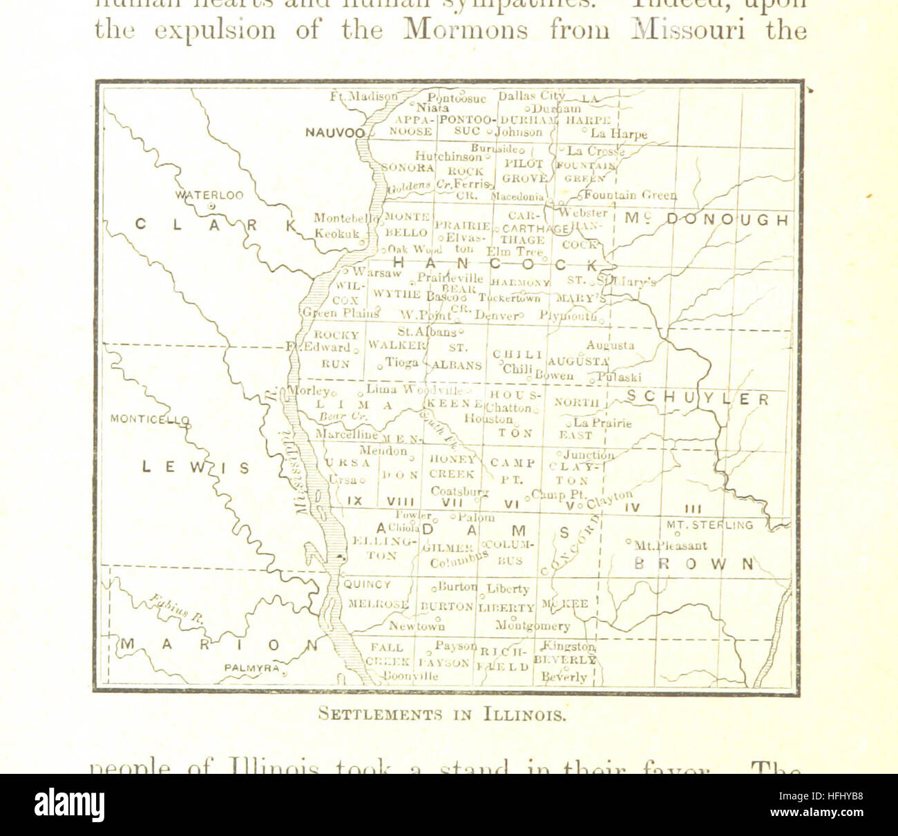 The image from page 190 of 'History of Utah, 1540-1887' presents an in ...
