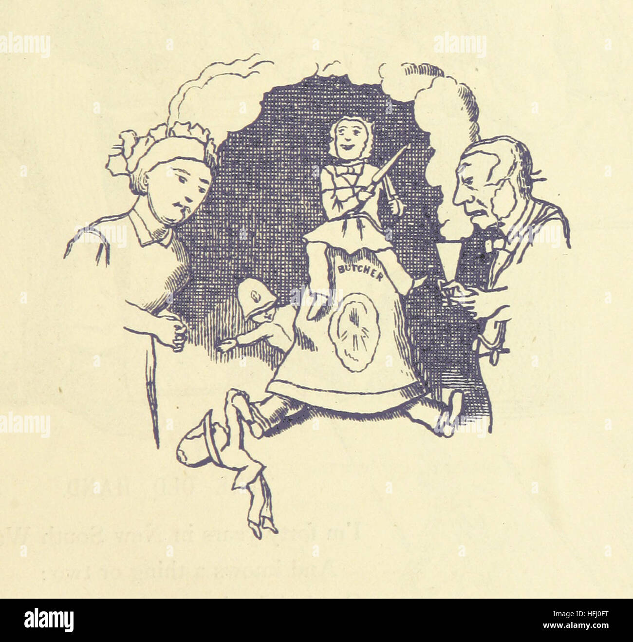 An illustration from 'Southerly Busters,' a verse collection by ...