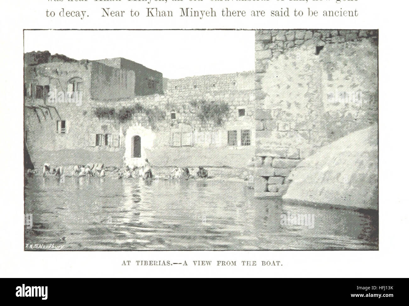 This image from page 195 of 'My Tour in Palestine and Syria' depicts a ...