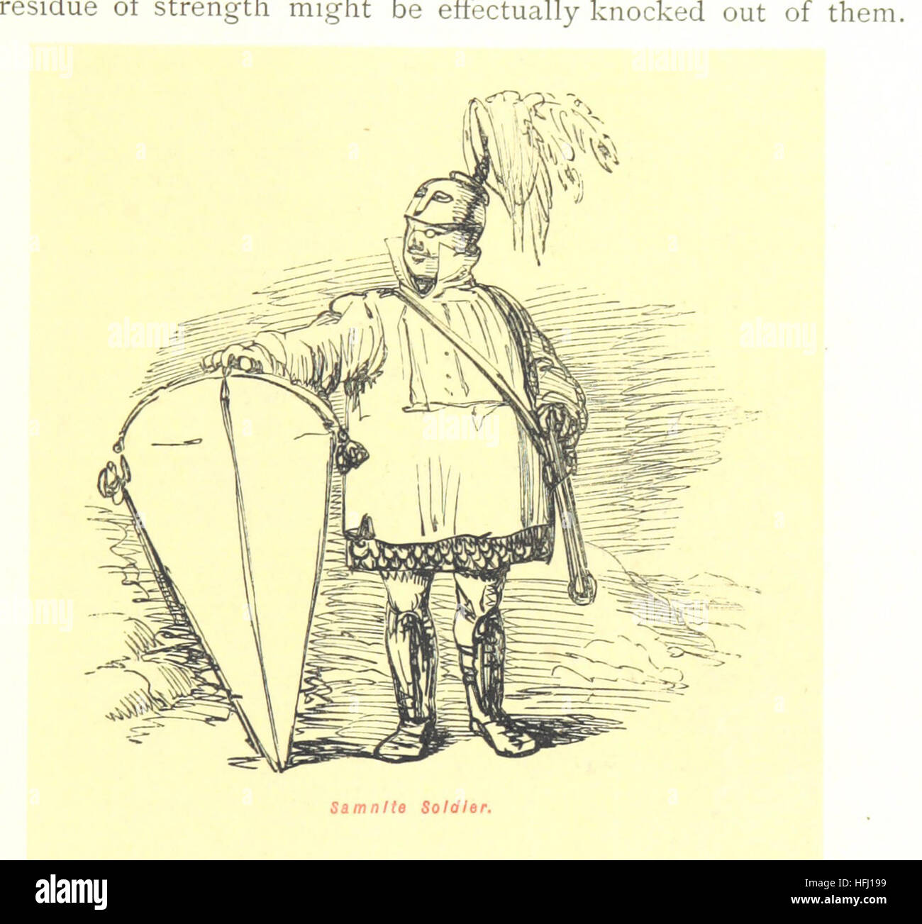 This illustration from 'The Comic History of Rome' humorously portrays ...