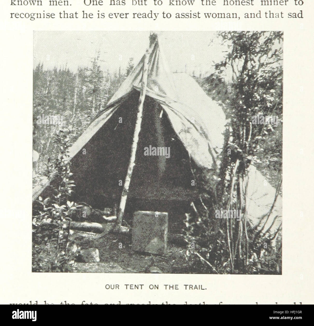 This image from 'Two Women in the Klondike' shows the journey of two ...