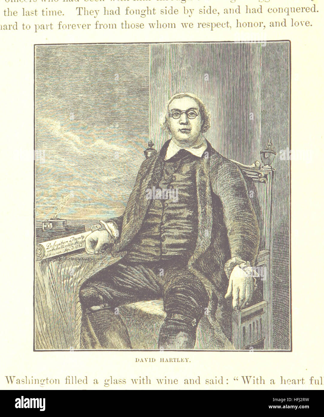 This image from 'Building the Nation' depicts key events in the history ...