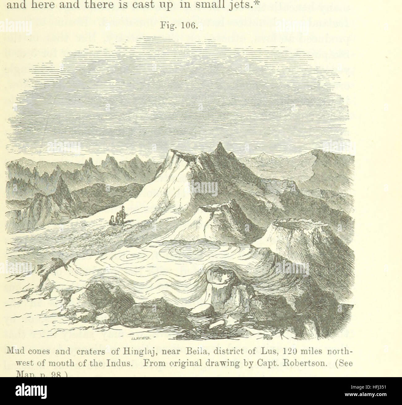 This image from page 107 of 'Principles of Geology' provides an in ...
