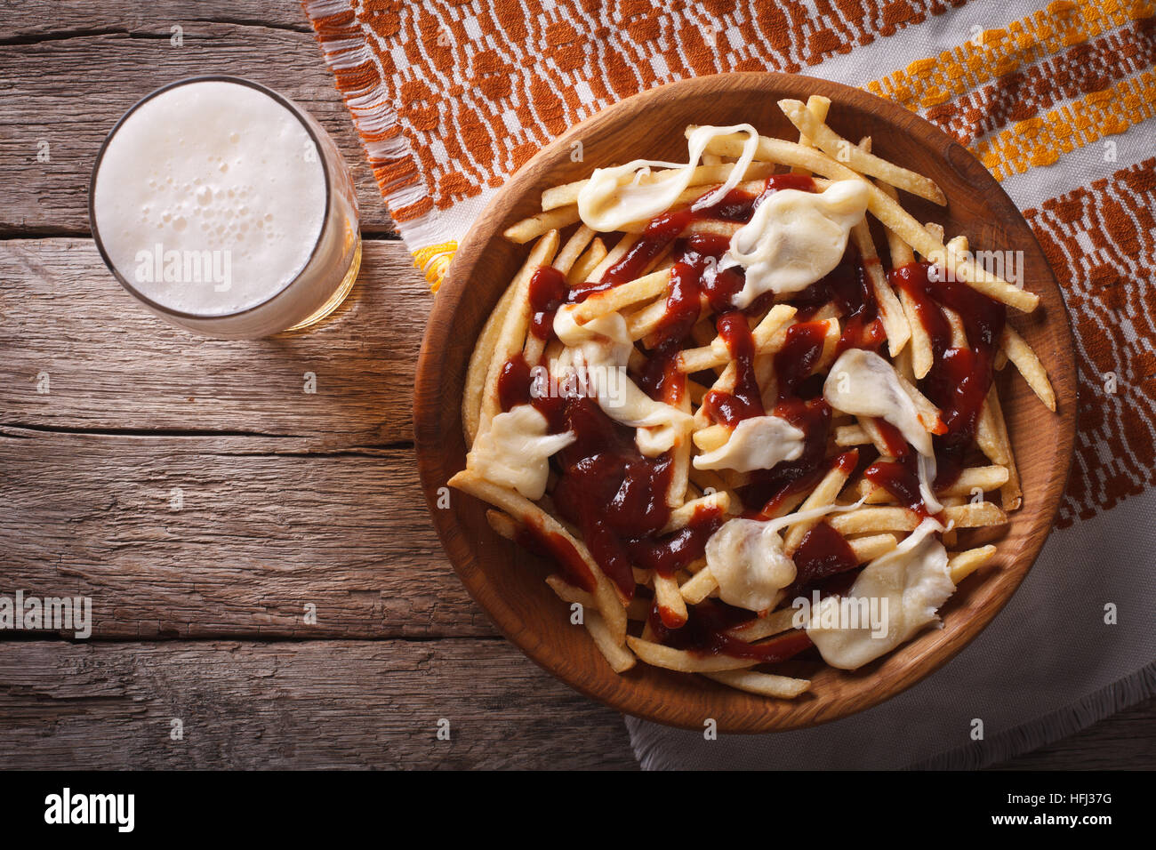 Poutine potato hi-res stock photography and images - Alamy