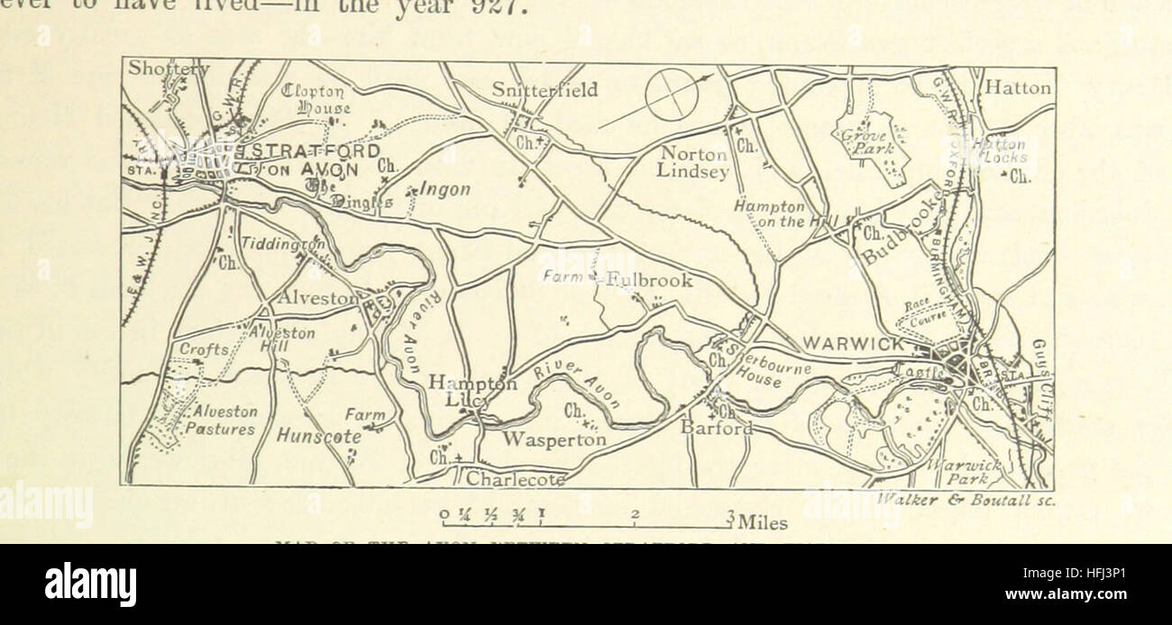 River avon map hi-res stock photography and images - Alamy