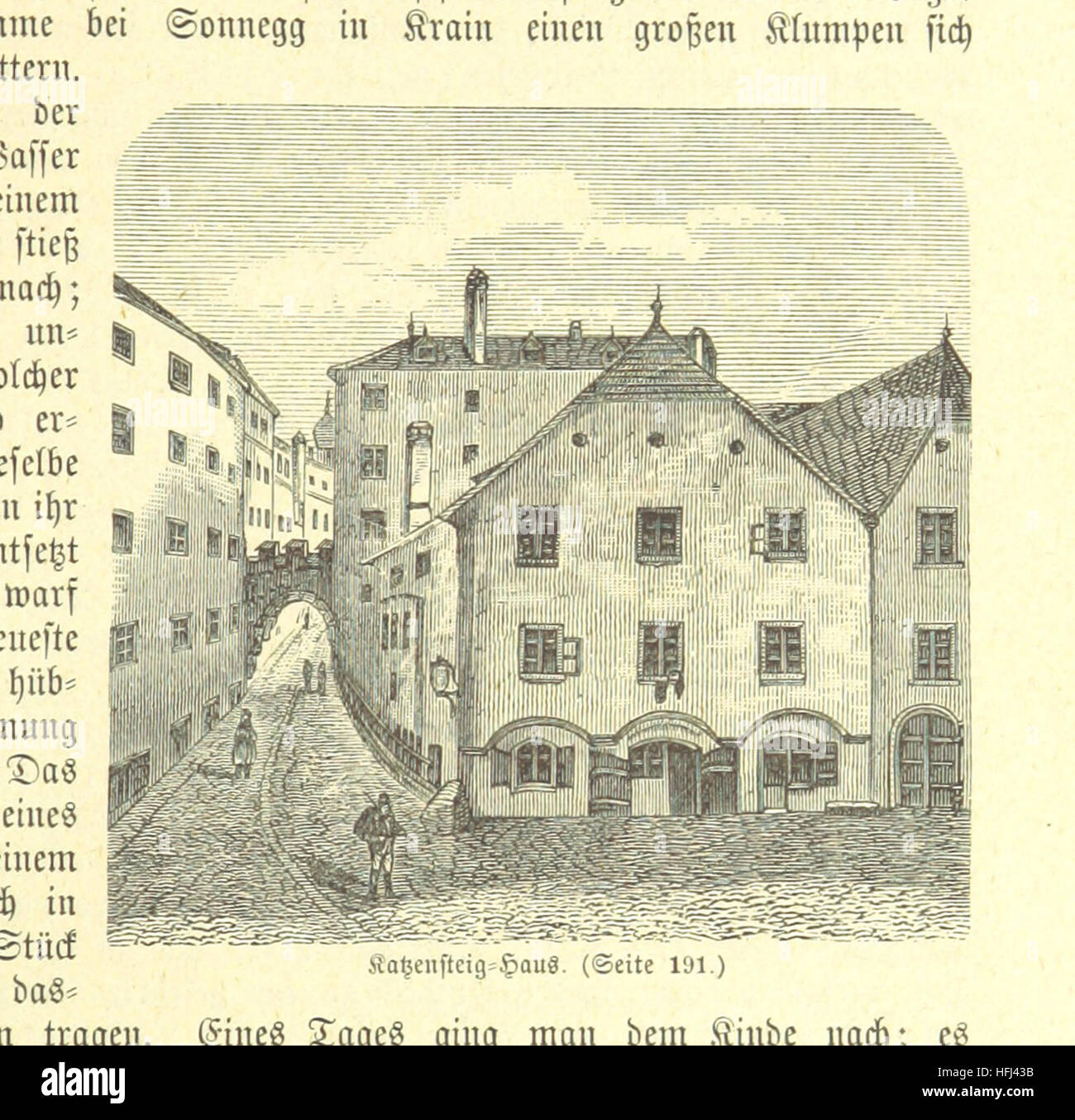 This image from 'Alt- und Neu-Wien' presents the history of Vienna ...