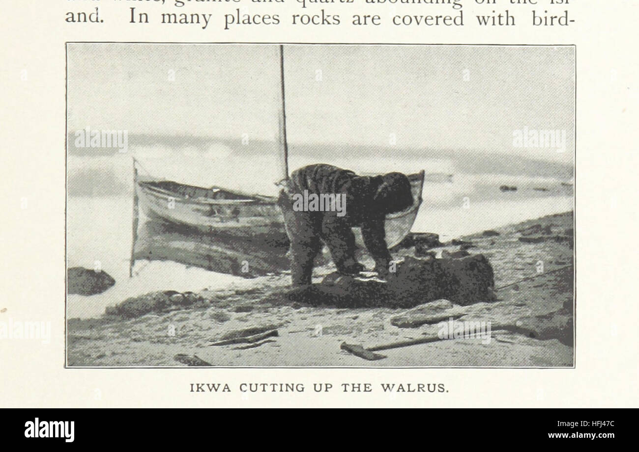 Image from page 203 of 'Northward Over the Great Ice', documenting life ...