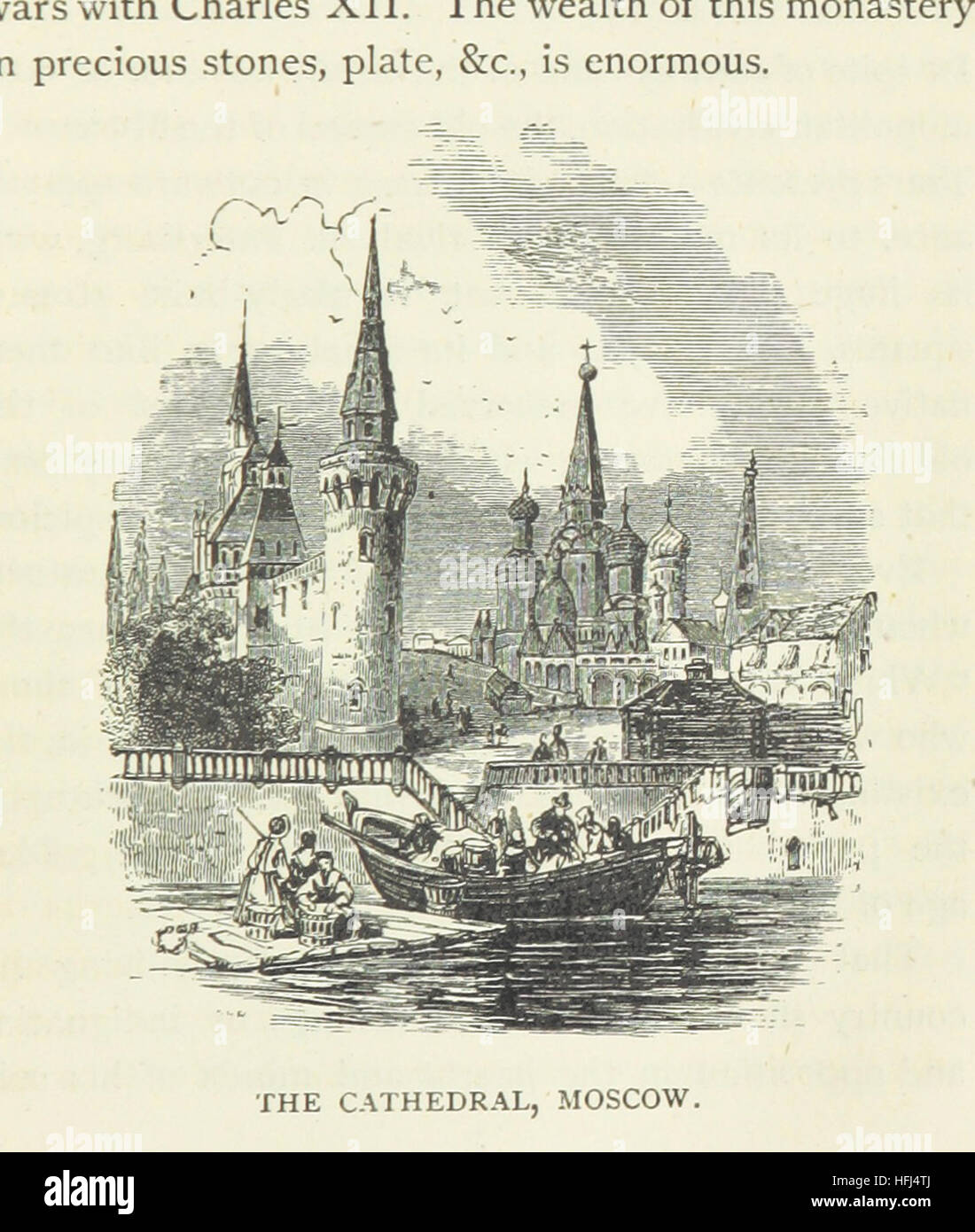 The image shows a page from 'Russia, Past and Present', depicting ...