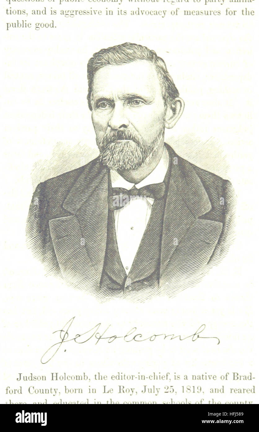 This image from 'History of Bradford County' depicts early settlers and ...