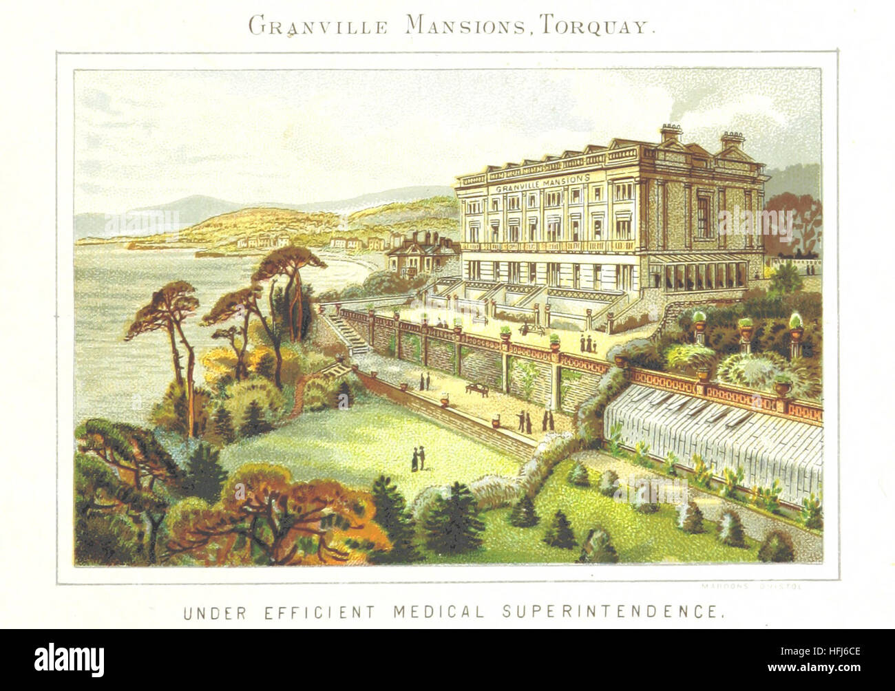 Torquay map hi-res stock photography and images - Alamy