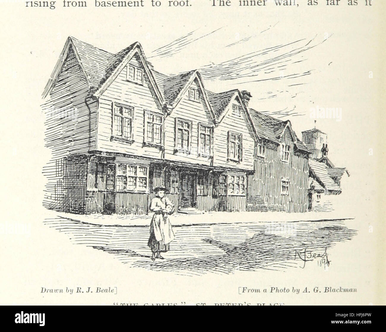 This image is from 'History of Strood,' a work by Henry Smetham ...