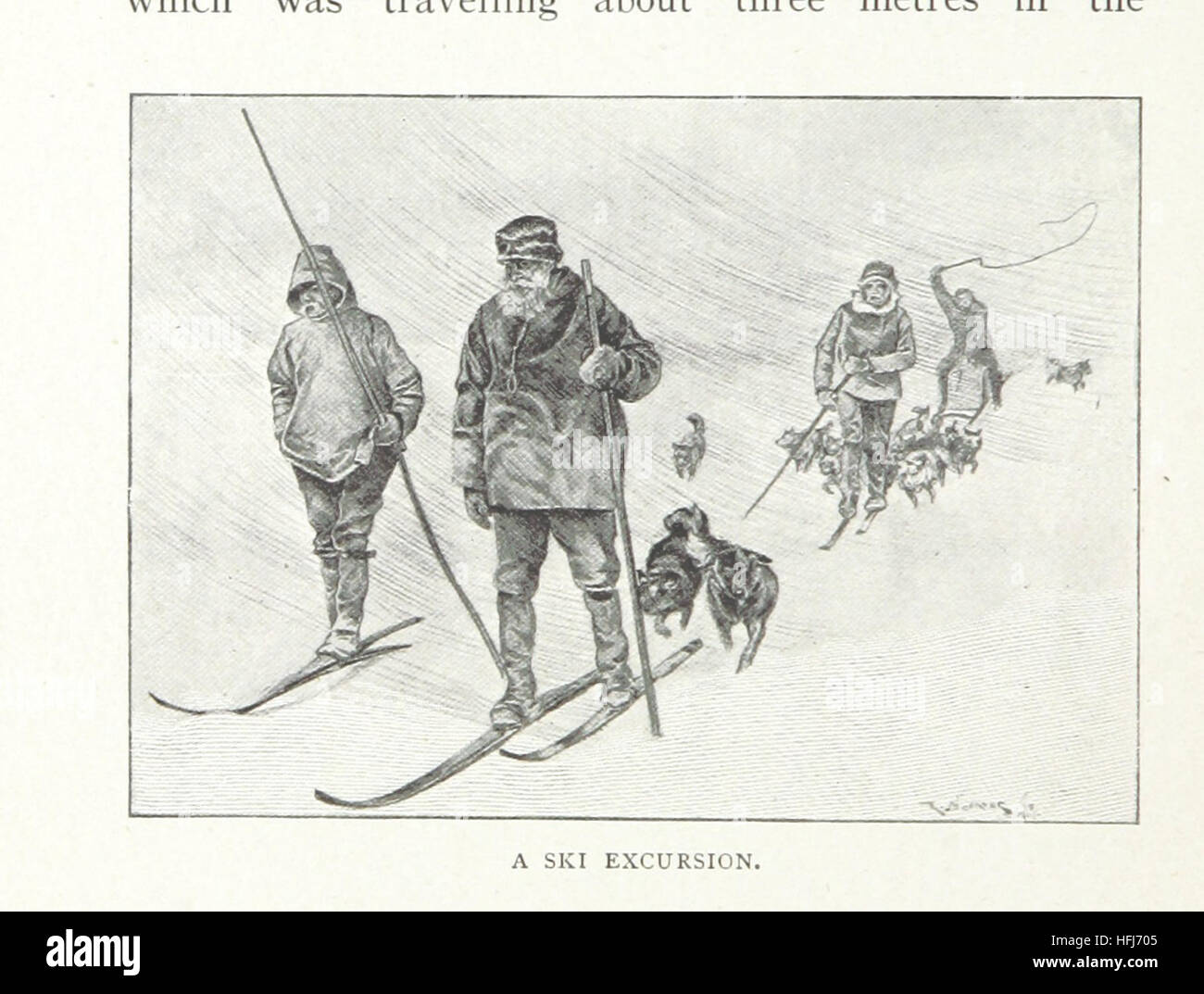This image is from 'With Nansen in the North,' a record of the Fram ...