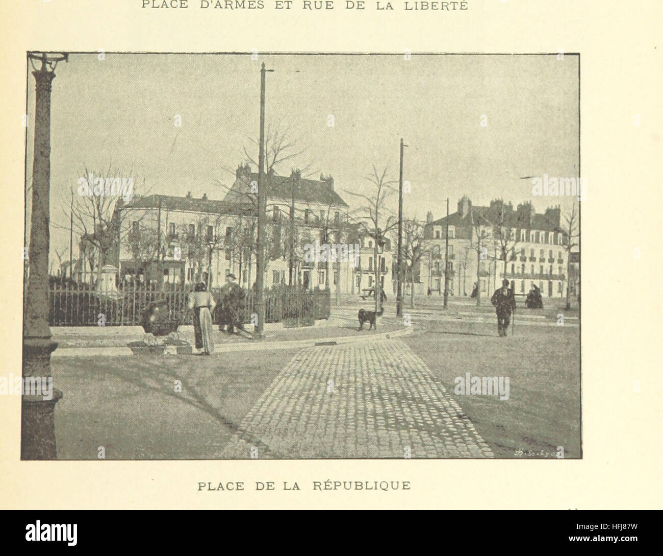 This image is from 'Dijon à travers les âges,' depicting the city of ...