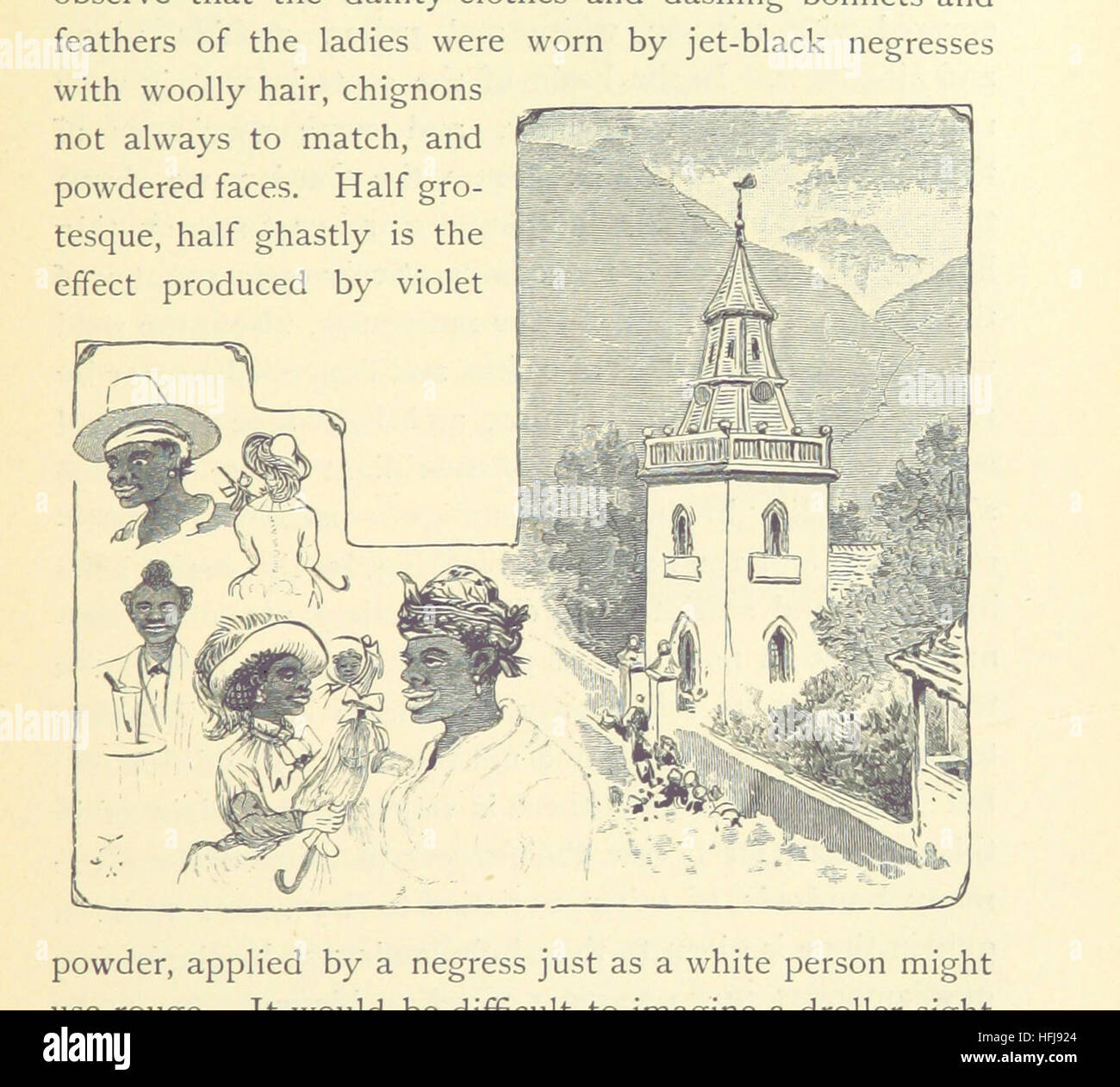 This illustration from 'In the Trades, the Tropics, & the Roaring ...