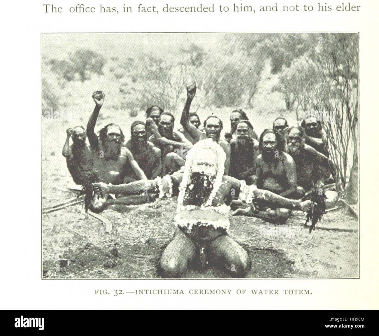 This image from 'The Native Tribes of Central Australia' provides a ...