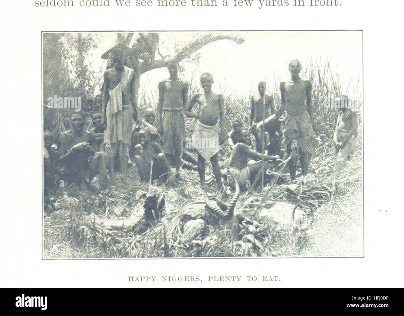An illustration from page 219 of 'In Dwarf Land and Cannibal Country ...