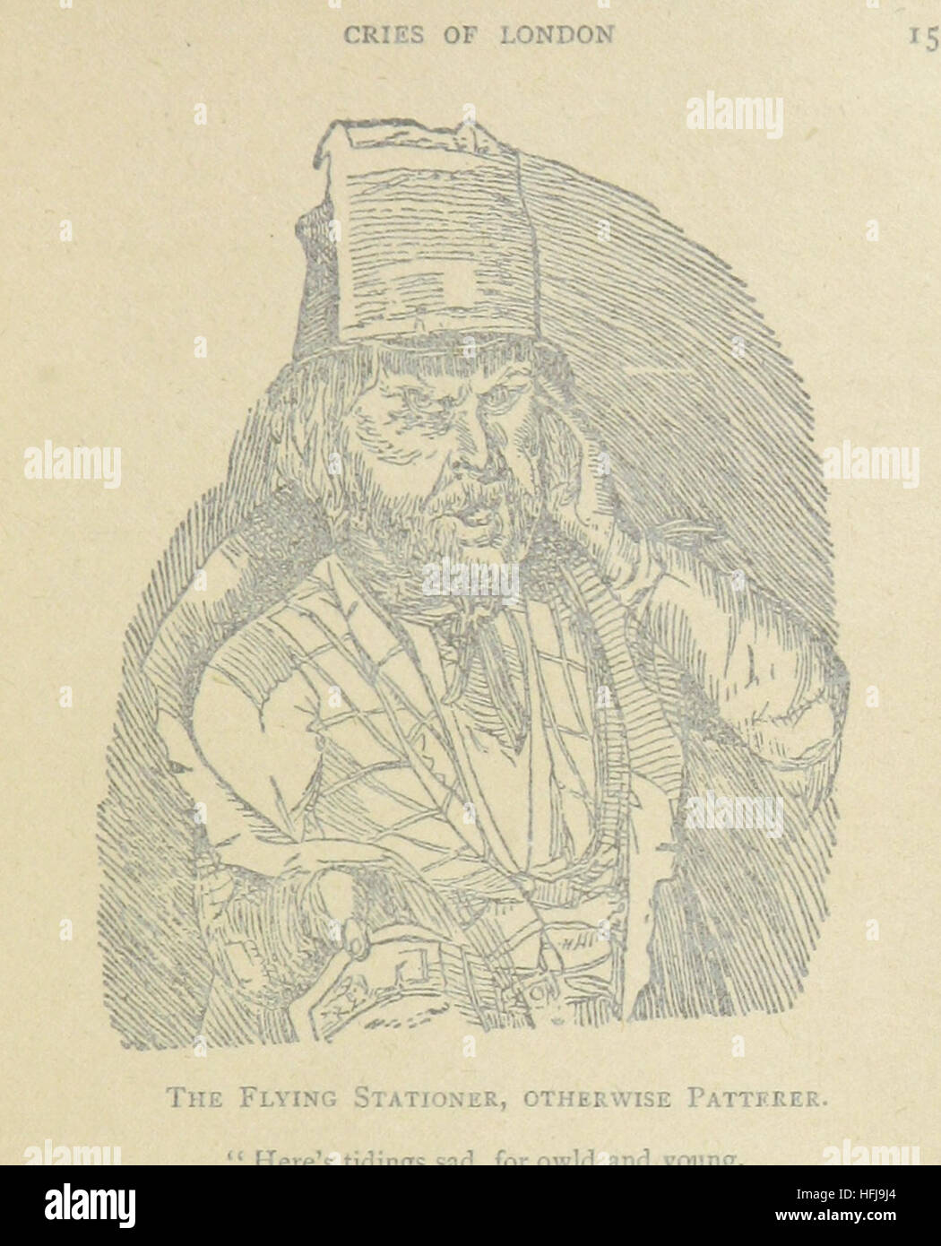 This image from 'A History of the Cries of London' illustrates the ...