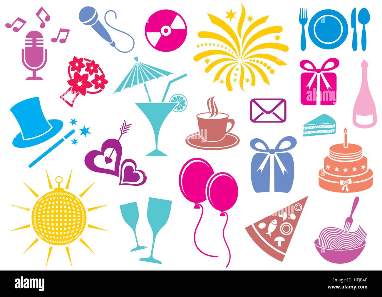 Party favors Stock Vector Images - Alamy