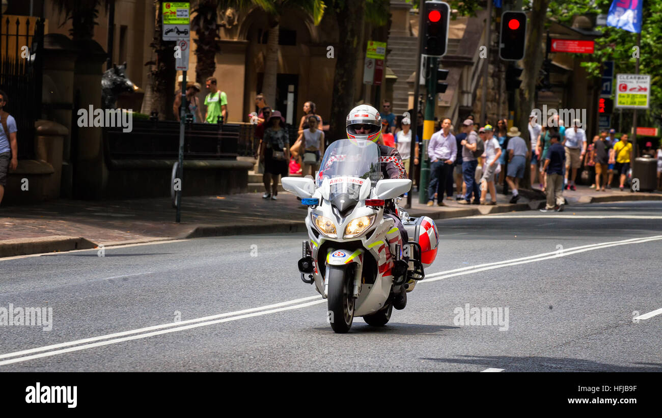 Motorcycle ambulances hi-res stock photography and images - Alamy