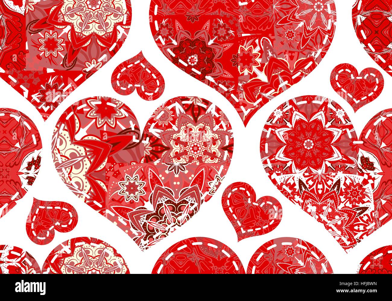 Red and white striped flowers Stock Vector Images - Alamy