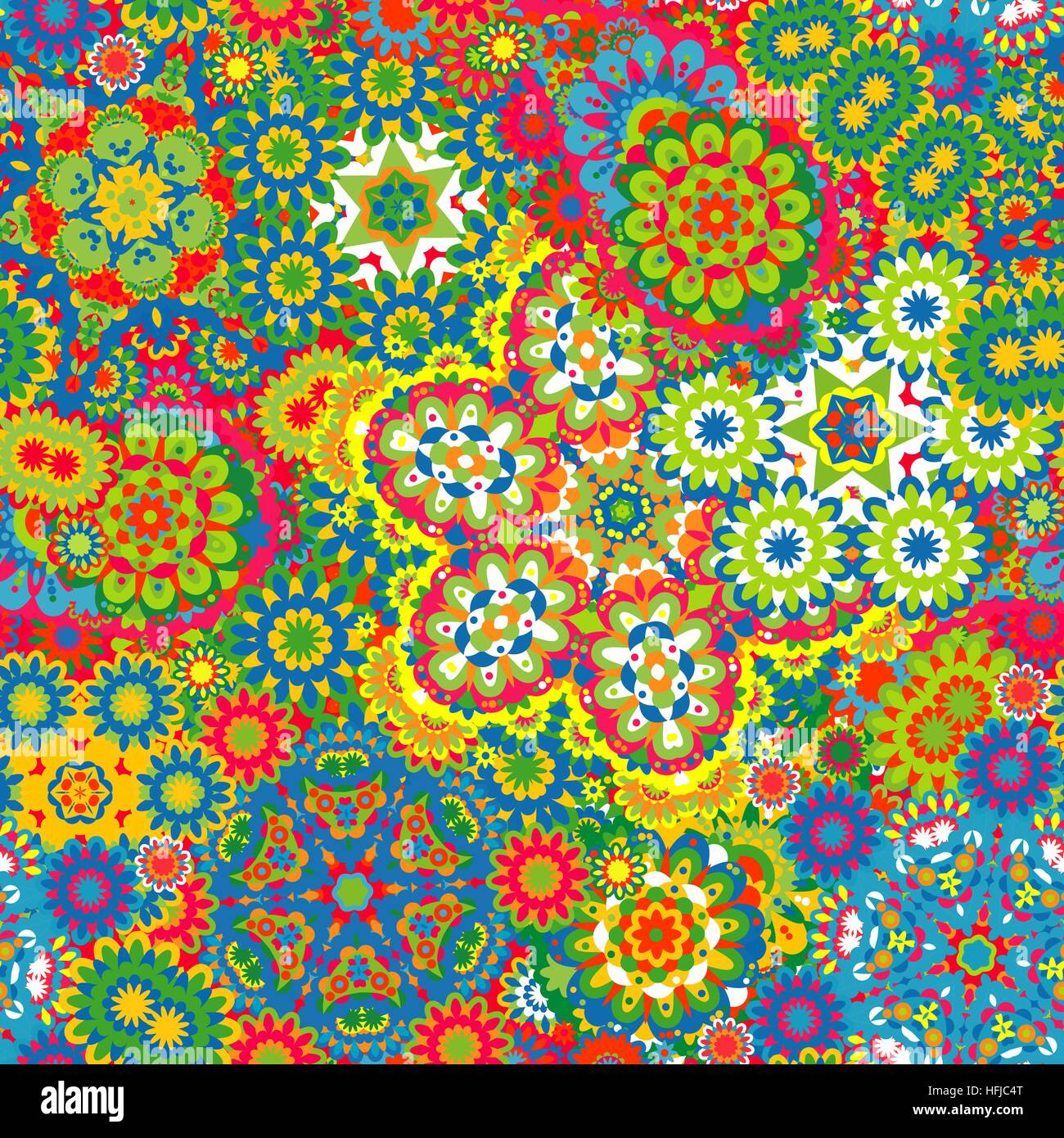 Vector Floral Paisley Seamless Pattern Seamless Pattern With Mehendi