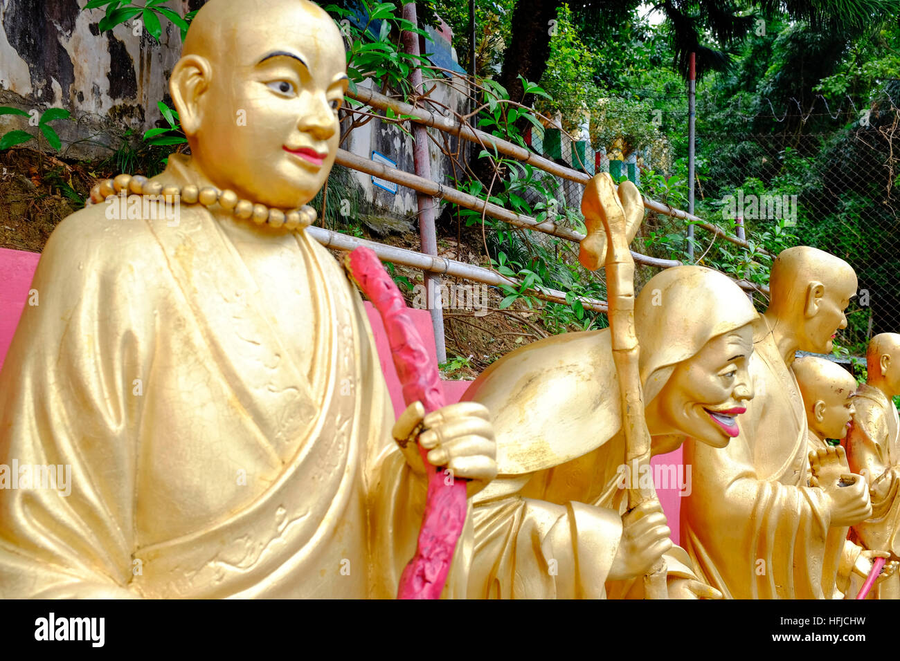 000 buddhas temple 10000 buddhas monastery buddha 10 hi-res stock ...