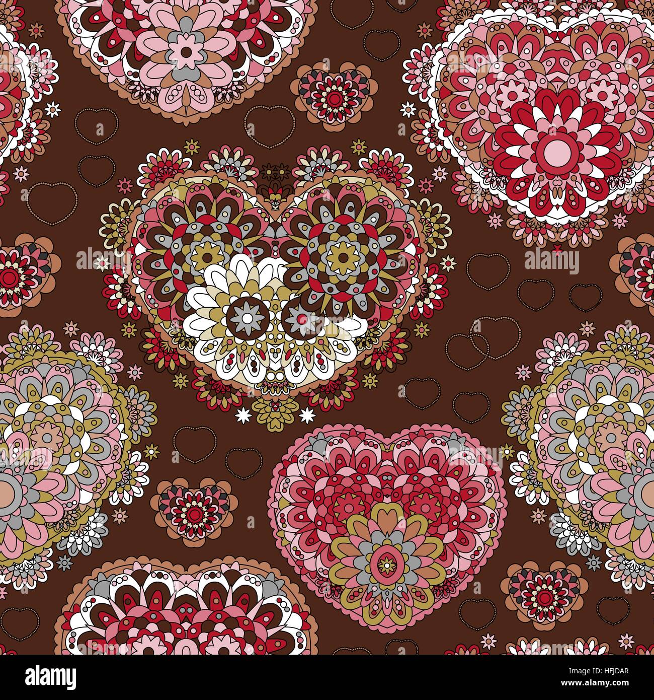 Heart Texture Vintage