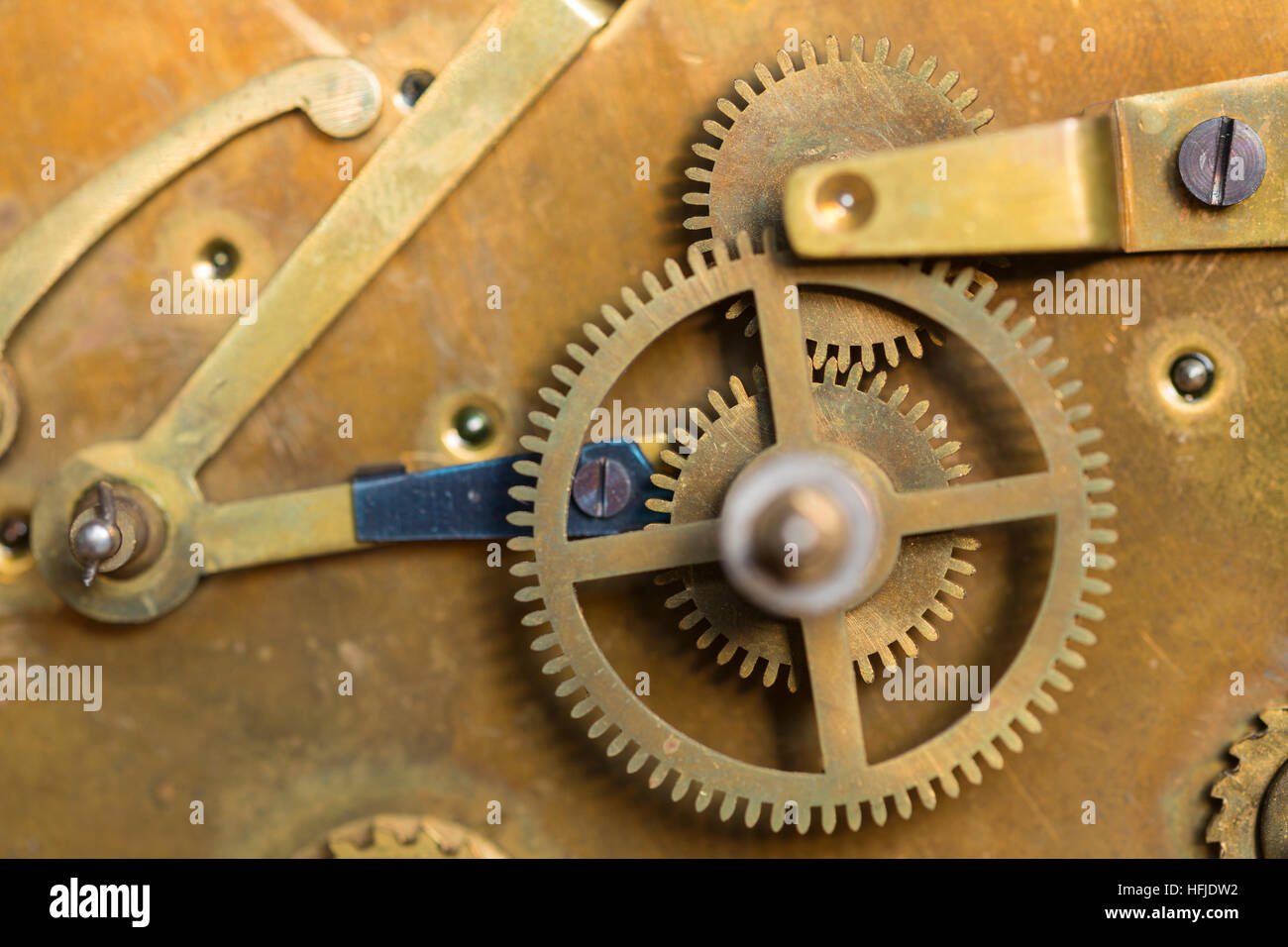Mechanical clock and movement hi-res stock photography and images - Alamy