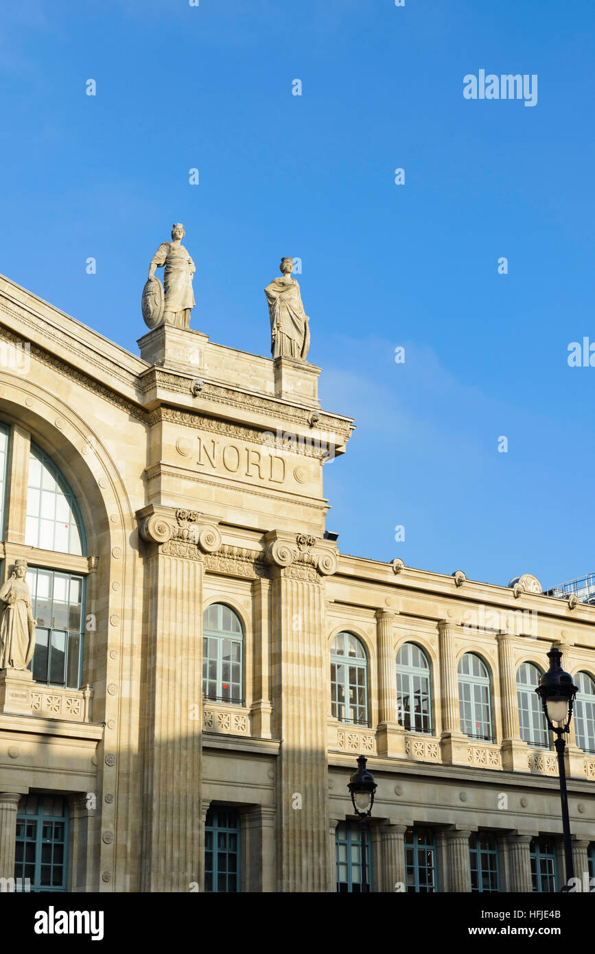 Paris gare du nord train station eurostar hi-res stock photography and ...