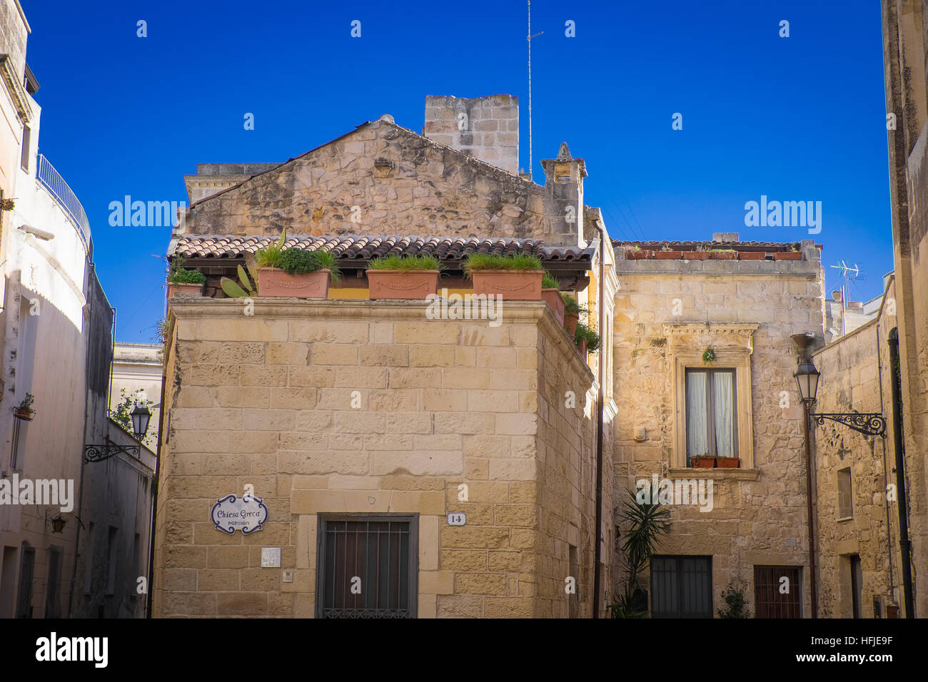 beautiful city of Lecce in Apulia,Italy Stock Photo - Alamy