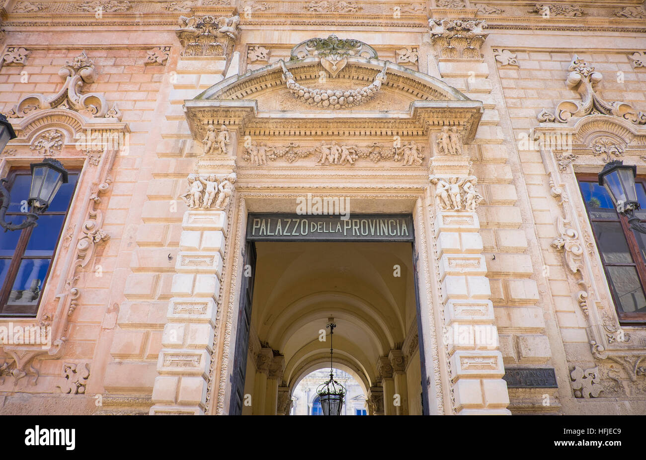 Lecce’s baroque architecture puglia hi-res stock photography and images ...