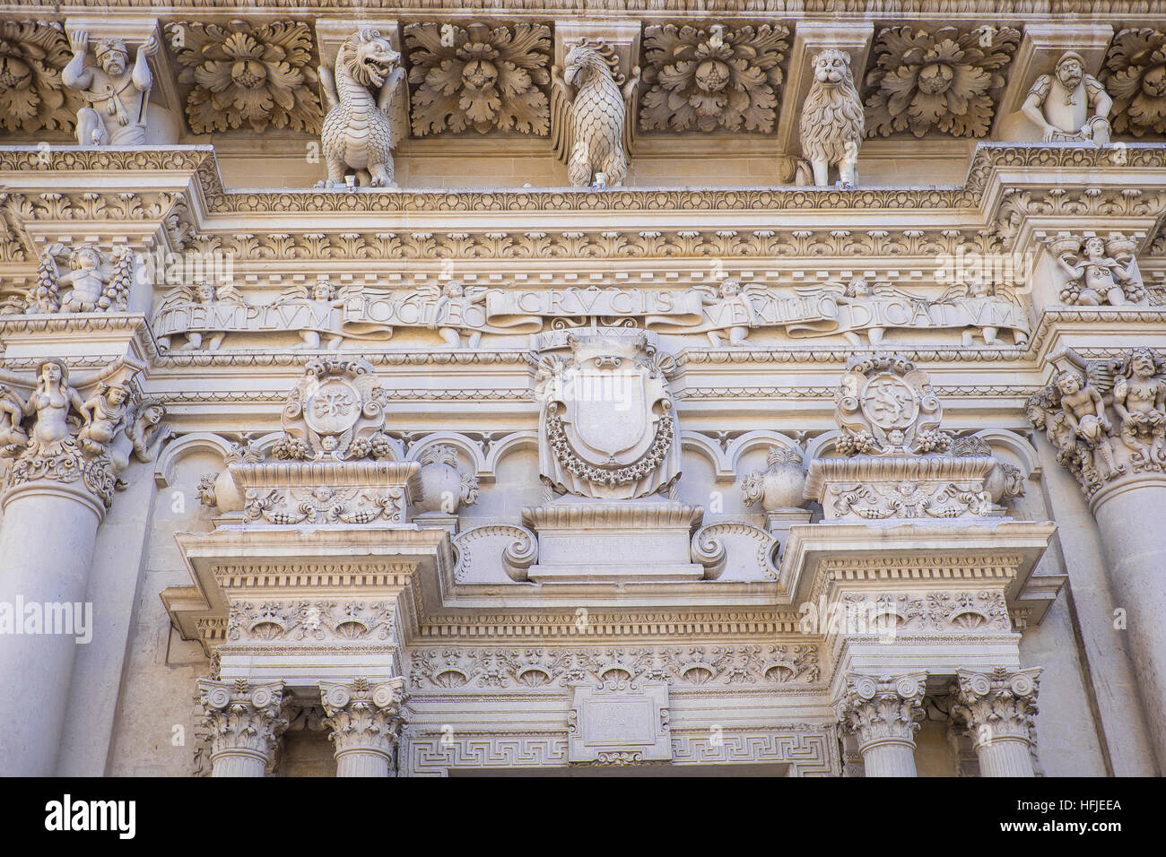 beautiful city of Lecce in Apulia,Italy Stock Photo - Alamy