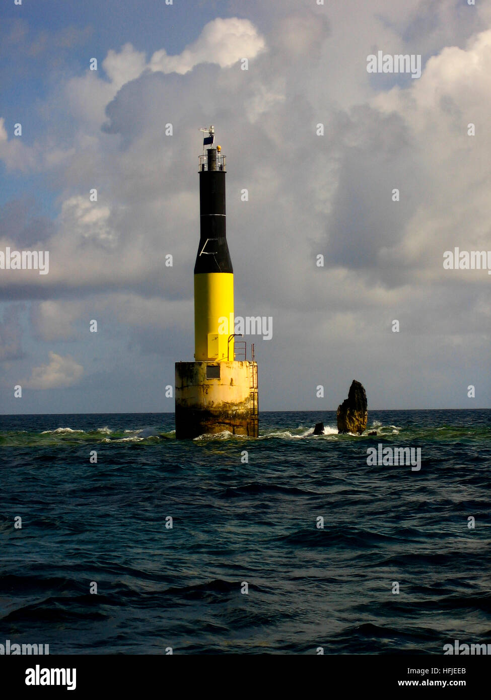 Atlantic Lighthouse in Bermuda Stock Photo - Alamy