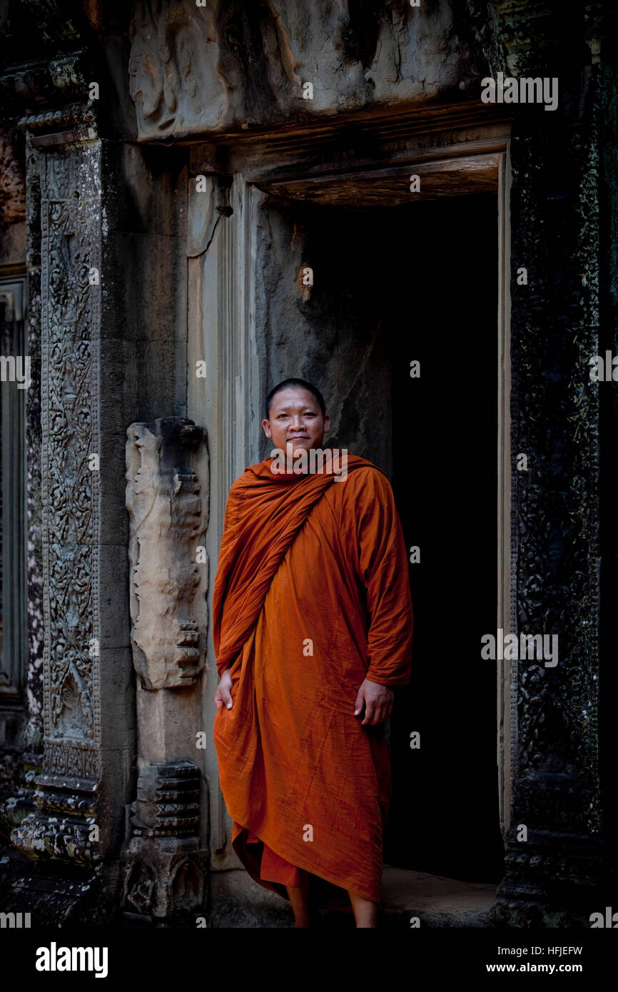 Laos laughing monks hi-res stock photography and images - Alamy