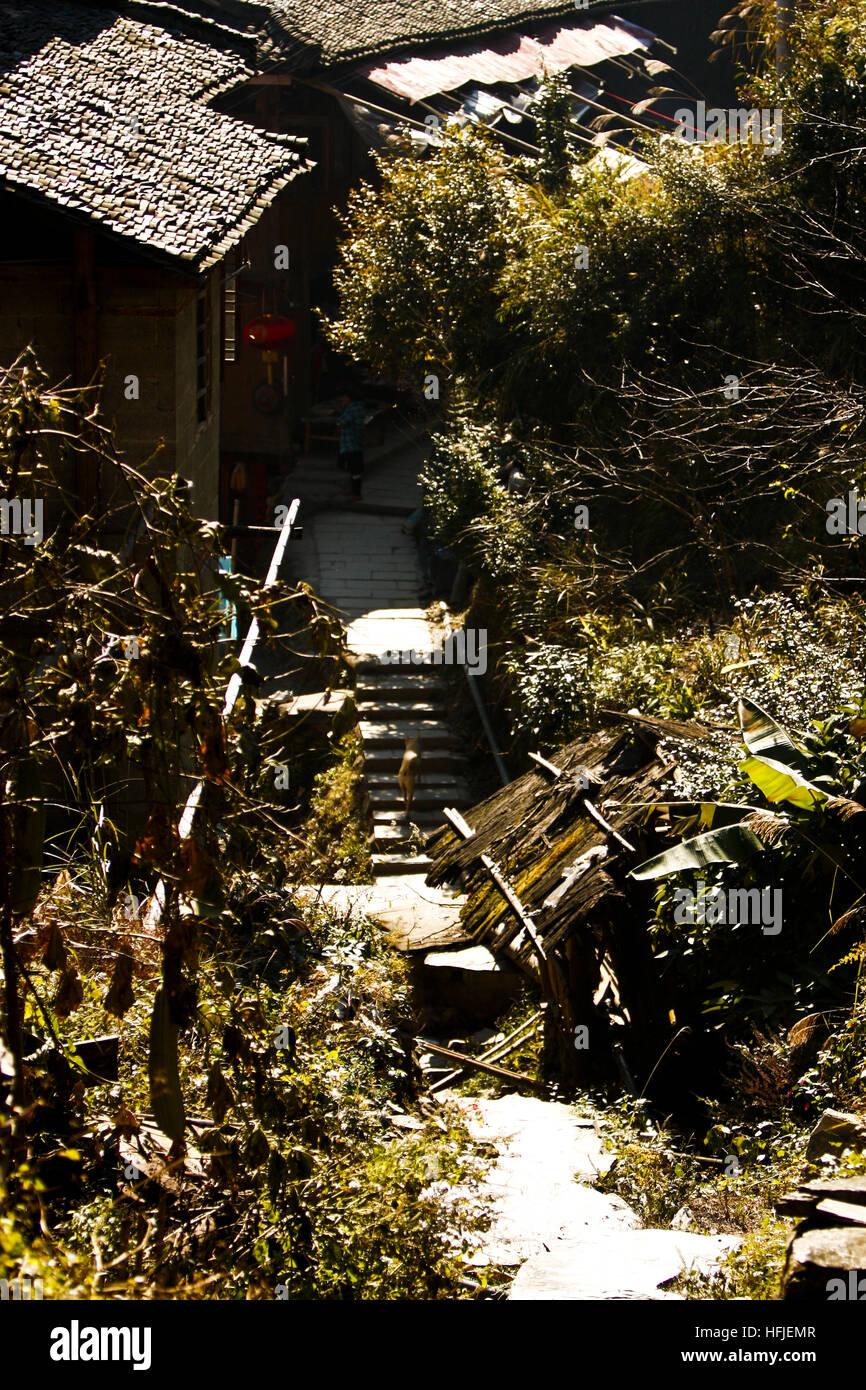 Local Village in China Stock Photo - Alamy