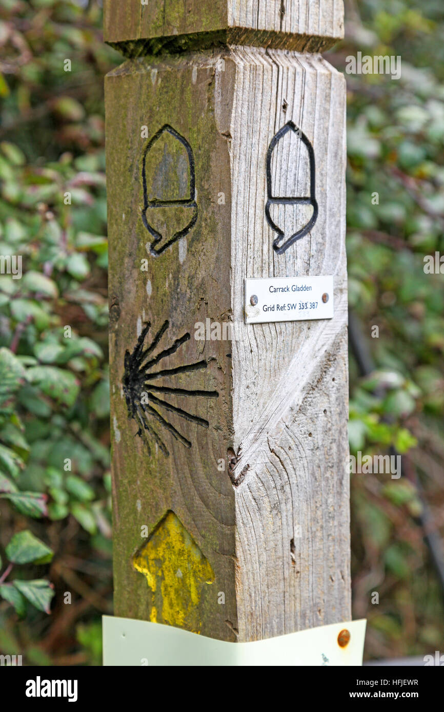 St michaels way pilgrim route hi-res stock photography and images - Alamy