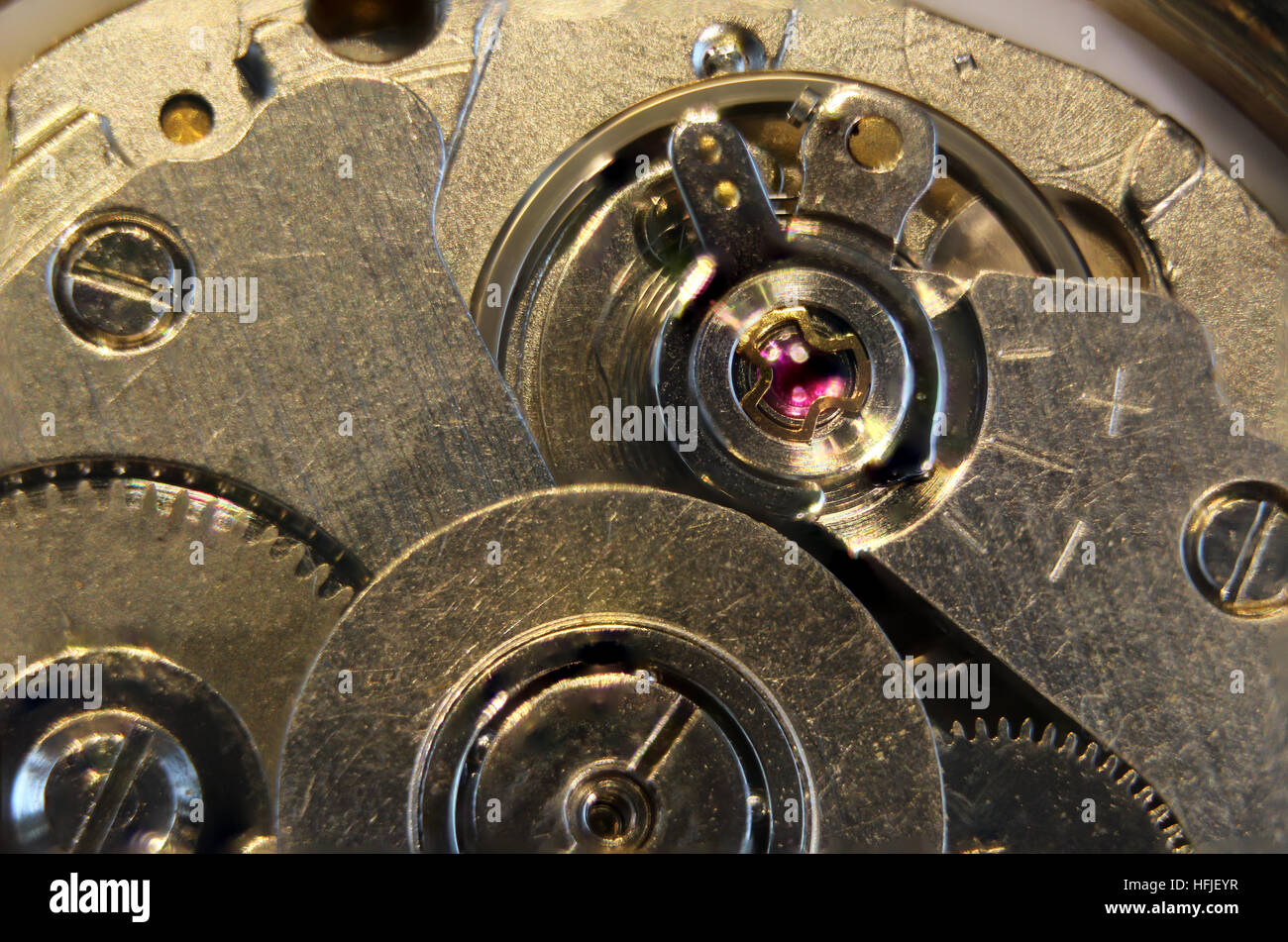 Inside my watch Stock Photo - Alamy